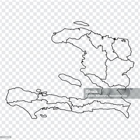 빈지도 아이티 귀하의 웹 사이트 디자인 로고 응용 프로그램 Ui에 대한 투명 배경에 지방아이티의 높은 품질의지도 스톡 벡터입니다