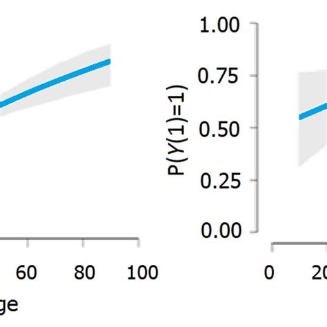 The Relationship Between Age And The Dependent Variable Y2 In Both