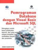 Pemrograman Database Dengan Visual Basic Dan Microsoft SQL Andi Sunyoto Belbuk