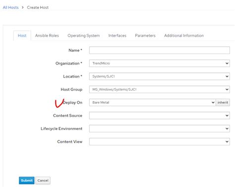 After Upgrade To 310 Hostgroup Cannot Load Any Data When Creating Vm
