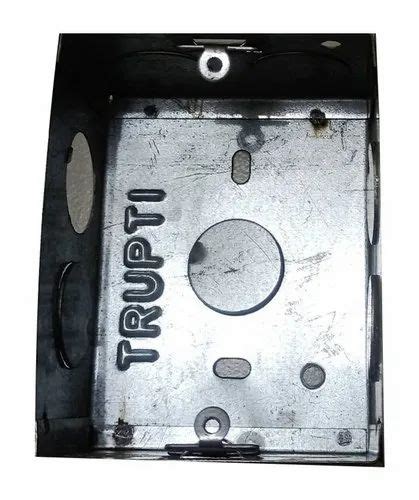 Galvanized Iron Gi Square 3 Module Gi Electrical Box For Electric Fitting At ₹ 21 7 Piece In