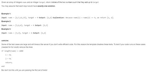 Solved Function Function Ij Mysumnums Target If