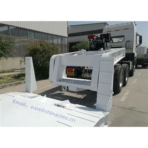 2 3 Axles Flat Bed Platform Flatbed Container Semi Trailer China Semi