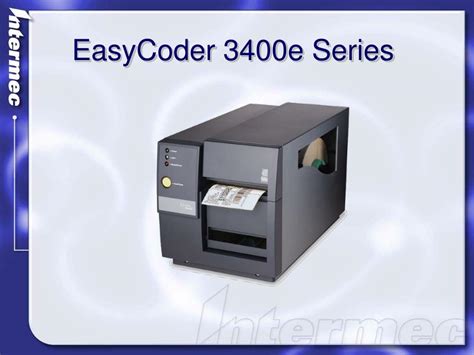Ppt Easycoder 3400e Series Powerpoint Presentation Free Download
