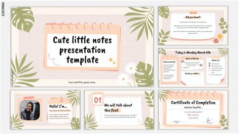 Cute Slideshow Presentation Templates