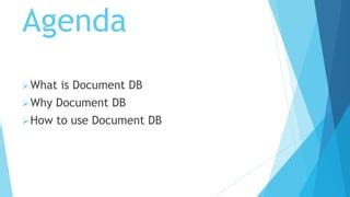 Azure Document DB PPT