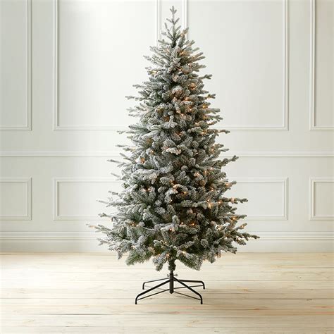 Shop Pre Lit 7ft Flocked Artificial Christmas Tree White Online Bed