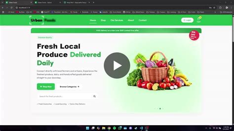 Introducing Urban Foods A Modern E Commerce Platform Sahan Dulmith