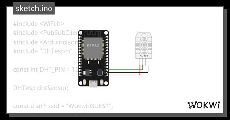 Mqtt Publish Json Wokwi Esp32 Stm32 Arduino Simulator