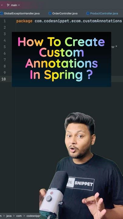 Create Custom Annotations In Java Javaframework Programming