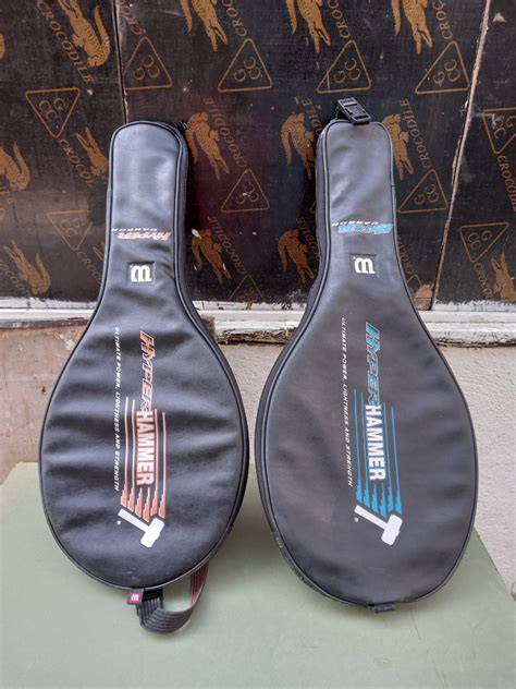 Wilson Hyper Hammer Sports Equipment Sports And Games Racket And Ball Sports On Carousell