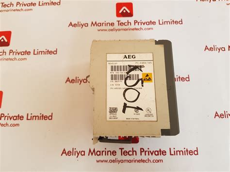 aeg modicon pc a984 145 cpu module aeliya marine tech