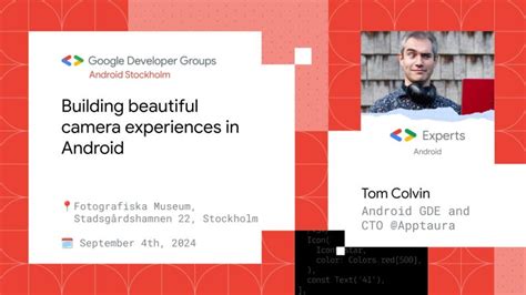 Gdg Android Stockholm On Linkedin Android Kotlin Compose Camerax Ai
