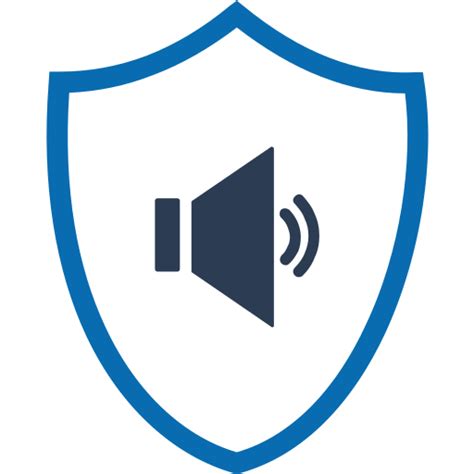 Audio Shield Security Protection Sound Audio Shield Volume Icon