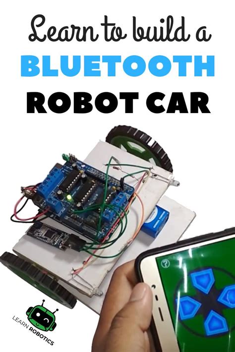 Arduino Bluetooth Car Smartphone Controlled Learn Robotics