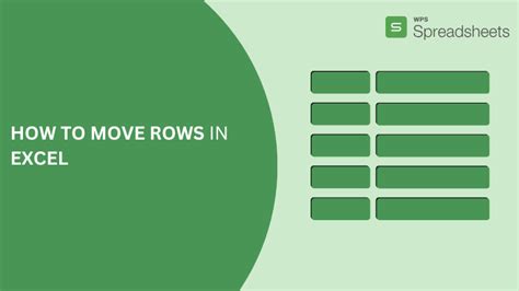 Хотите легко перемещать или вращать строки в Excel 5 простых методов Wps Office Blog
