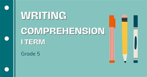 Writing Test 5 Th Form 1 Term Контроль письма з англійської мови для 5 класу за І семестр за