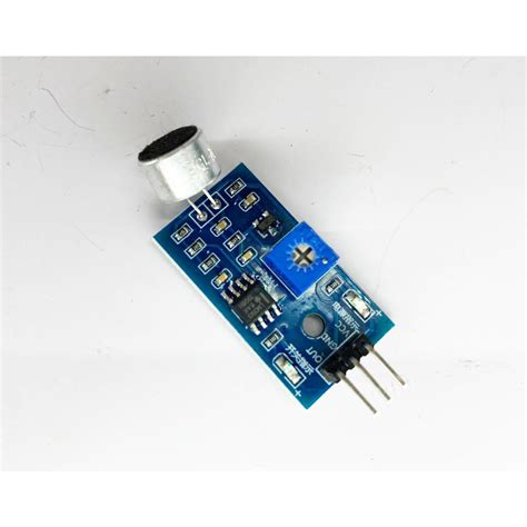 โมดลรบเสยง Microphone Sound Detection Sensor Module Shopee Thailand