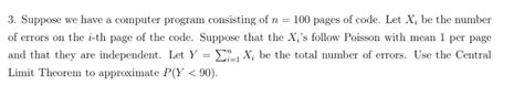 Solved Suppose We Have A Computer Program Consisting Of Chegg