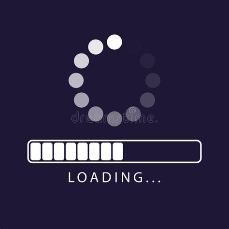 Update Concept Application Loading Process Symbol Web Screen Vector Illustration Flat Stock