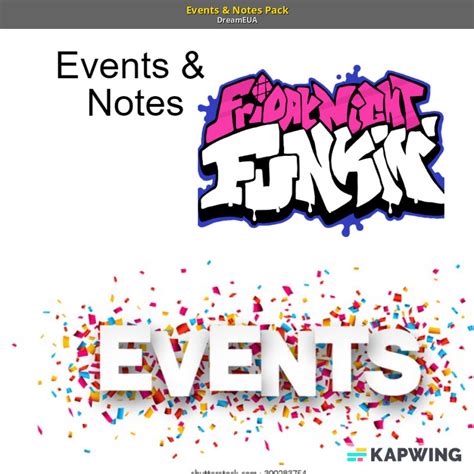 events and notes pack [friday night funkin ] [modding tools]
