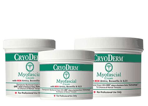 Myofascial Cream Massage Cremes Cryoderm