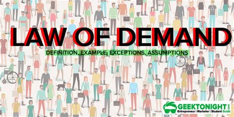 What Is Demand Function Types Example Graph Formula