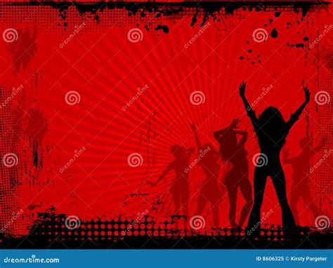 Grunge Party Stock Vector Illustration Of Object Vector 8606325
