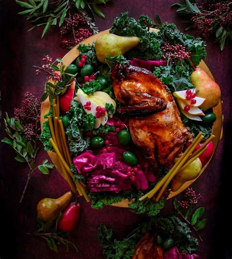 Roast Duck With Pears Savor And Sage