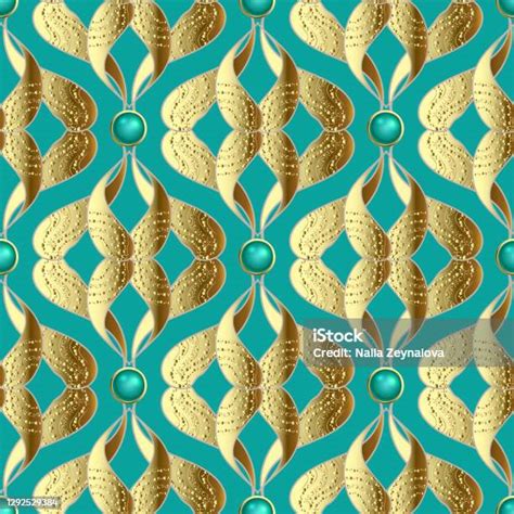 럭셔리 플로럴 골드 페이즐리 스위니시 패턴 빈티지 3d 꽃 장식 장식 아름다운 질감 패턴 벡터 배경입니다 민족 스타일 반복 배경 라운드 3d 버튼이 있는 화려한 디자인 0