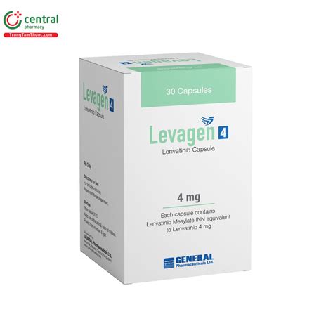 Thuốc Levagen 4mg điều Trị Ung Thư Tuyến Giáp Gan Thận Tử Cung