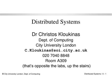 PPT Distributed Systems PowerPoint Presentation Free Download ID 637399