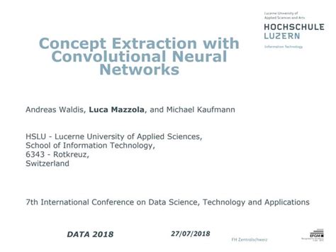 Concept Extraction With Convolutional Neural Networks Pdf