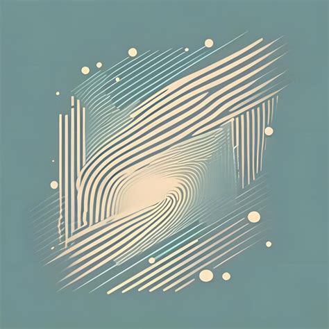 Premium Photo An Abstract Image Of Lines Dots And Curves That Create