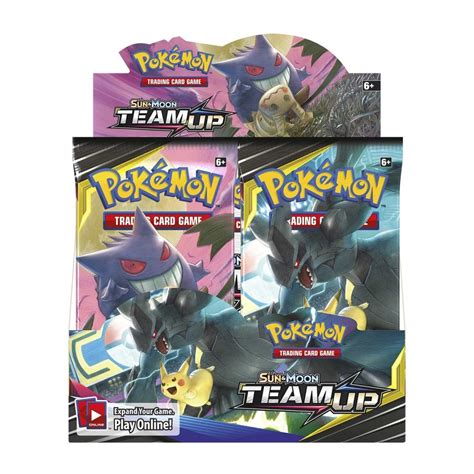 Pokémon Tcg Sun And Moon Team Up Booster Display Box 36 Packs