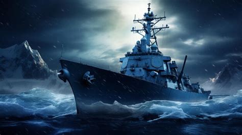 Premium Photo Navy Background