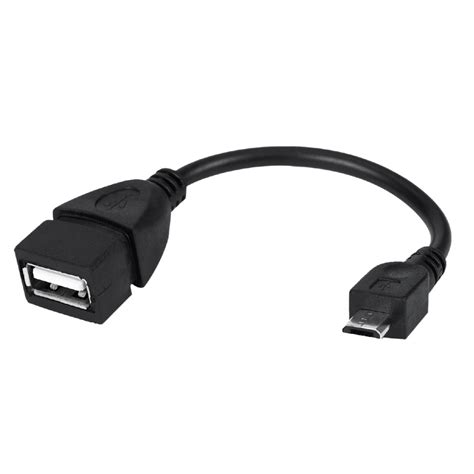Cabo Otg Micro A Macho Para Usb F Mea Cm