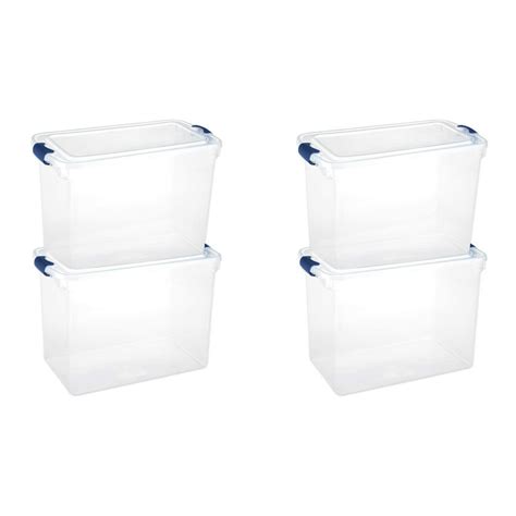 Clear Plastic Quart Containers 22 Quart Storage Carlisle 2 Quart
