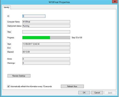 Windows 10 Mdt Deployment Stuck At Getting Ready Software Spiceworks Community