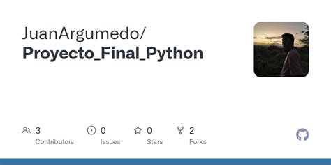 github juanargumedo proyecto final python