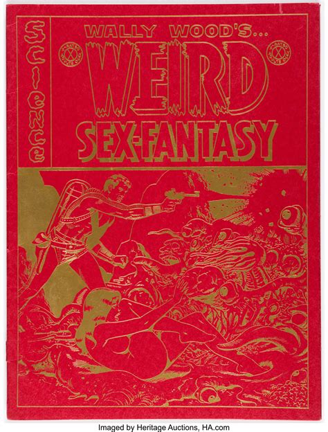 Wally Wood Weird Sex Fantasy 962 2000 Signed Portfolio Book Lot