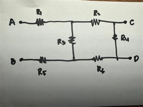 Solved Consider The Circuit Shown Below Each R Has A Value Chegg