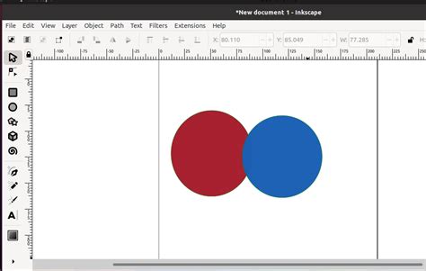 How To Merge Objects In Inkscape Circle Tool Merge Objects