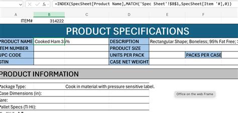 Populating Cells From Reference Sheet With Info Microsoft Community Hub