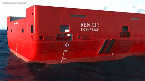 Rem Eir Offshore Supply Vessel 3d Model 199 3ds Blend C4d Fbx Max Ma Lxo Obj Free3d