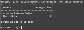 Operaciones En MySQL INSERT Y SELECT El Camino Del Sysadmin