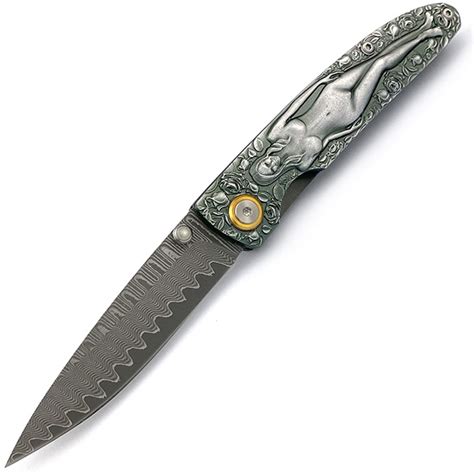 Купити ніж Damascus Naked Virgin Tacticamp