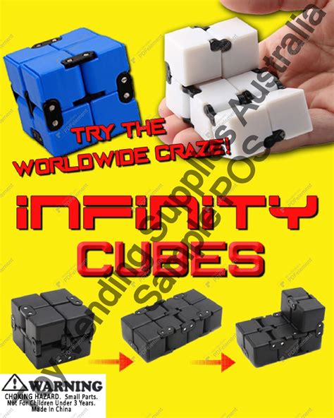Infinity Cubes 100 Units Toy Vending Supplies