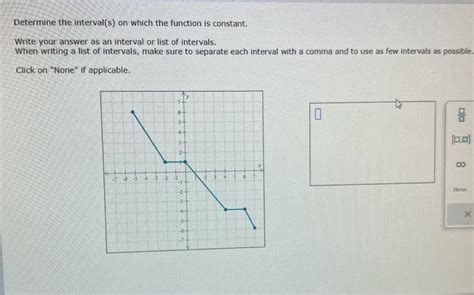 Solved Determine The Interval S On Which The Function Is Chegg Com