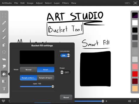 Exploring The Paint Bucket Tool In Procreate Homeostasis Lab